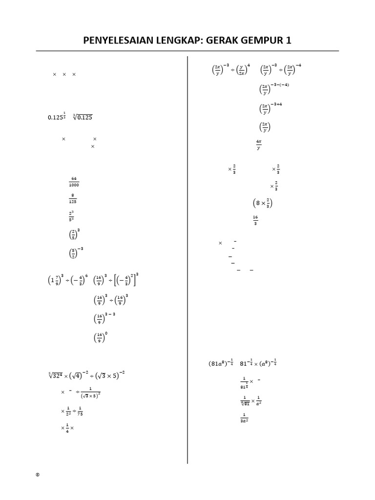 Gerak Gempur 1 | PDF