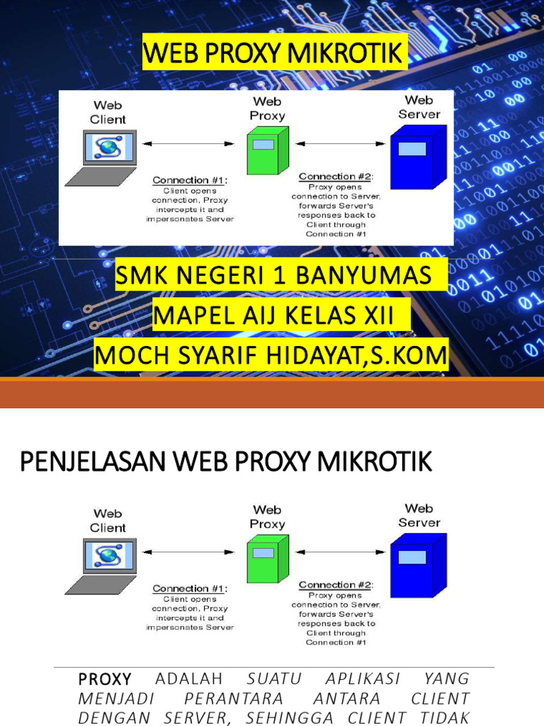Modul - Web-Proxy-Mikrotik | PDF