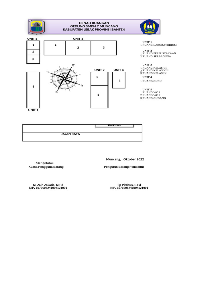 Kertas - Kerja - Inventaris - Kib - B - SMPN 7 Muncang | PDF