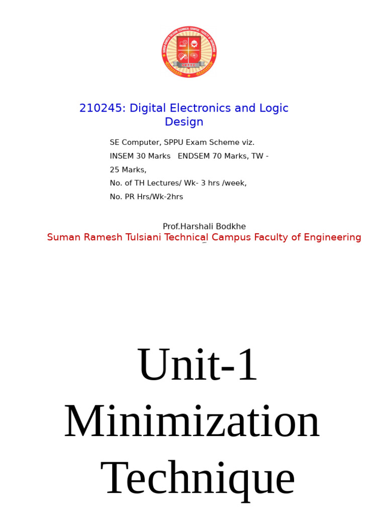 Deld Unit 1 | PDF