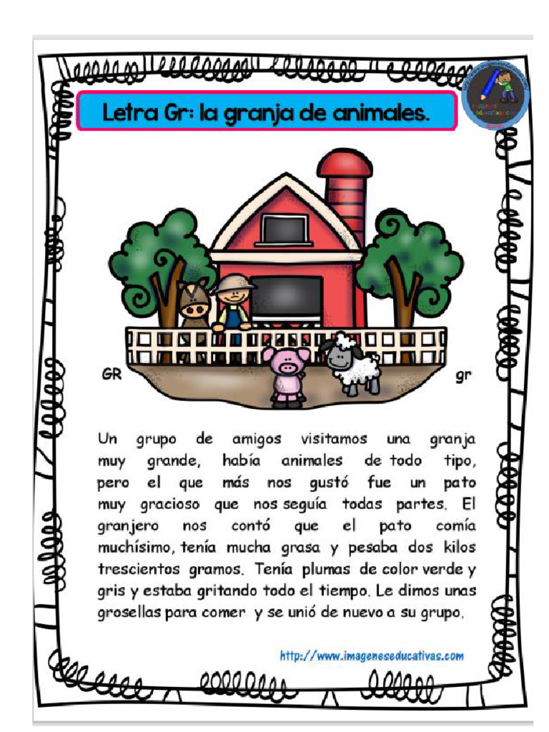 Lectura Sílaba GR | PDF