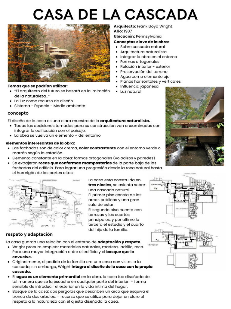 Casa de La Cascada | PDF