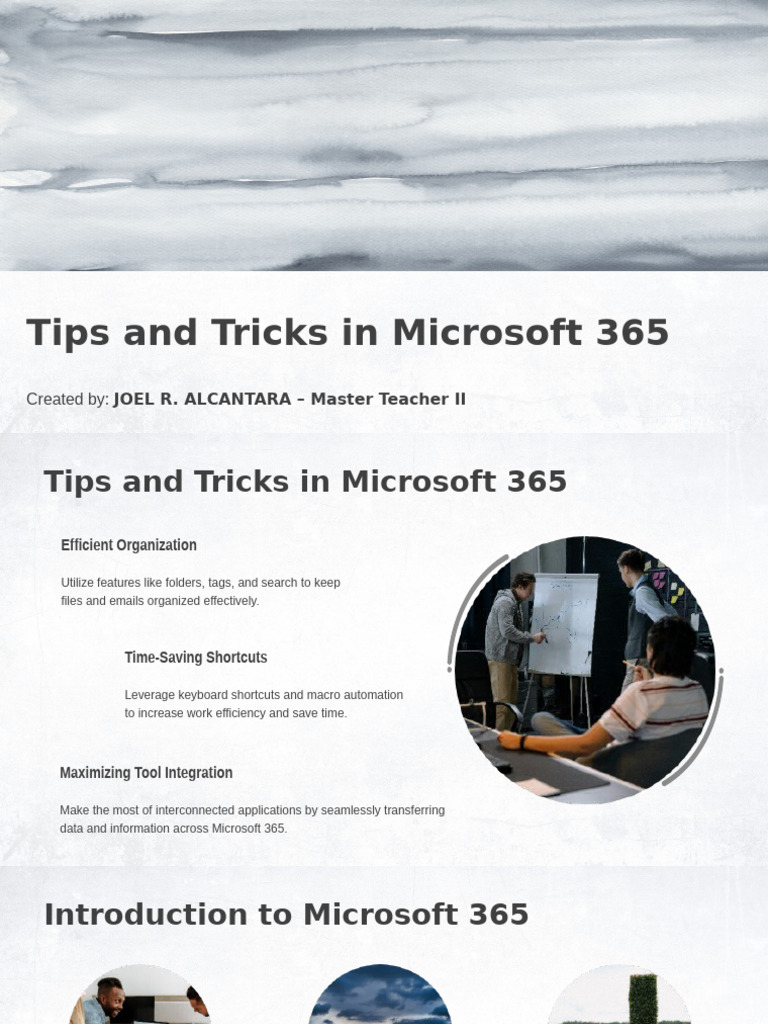 356 Tips And Tricks Presentation Pdf