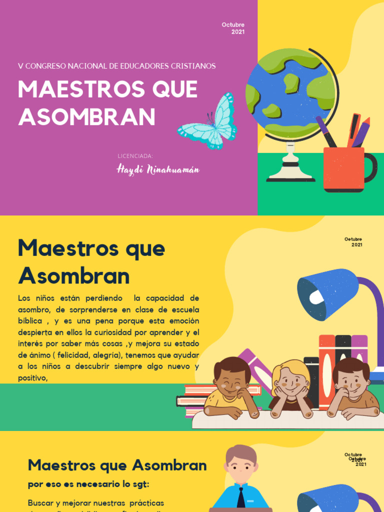 Maestros Que Asombran | PDF | Enseñando | Crecimiento personal y ...