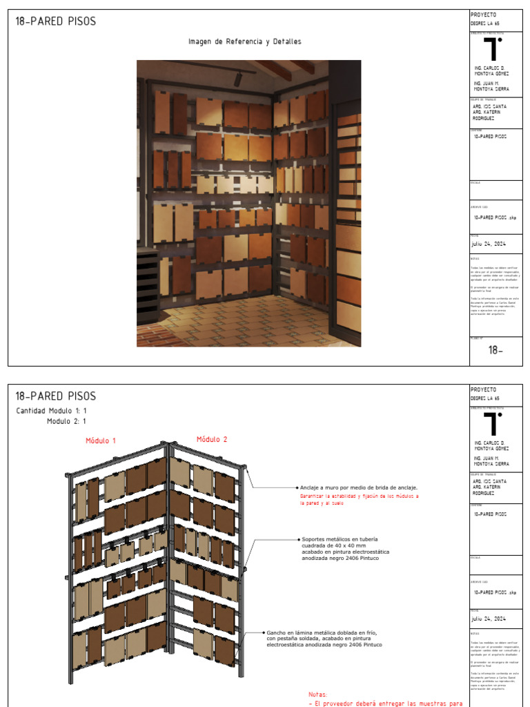 18 Pared Pisos | PDF