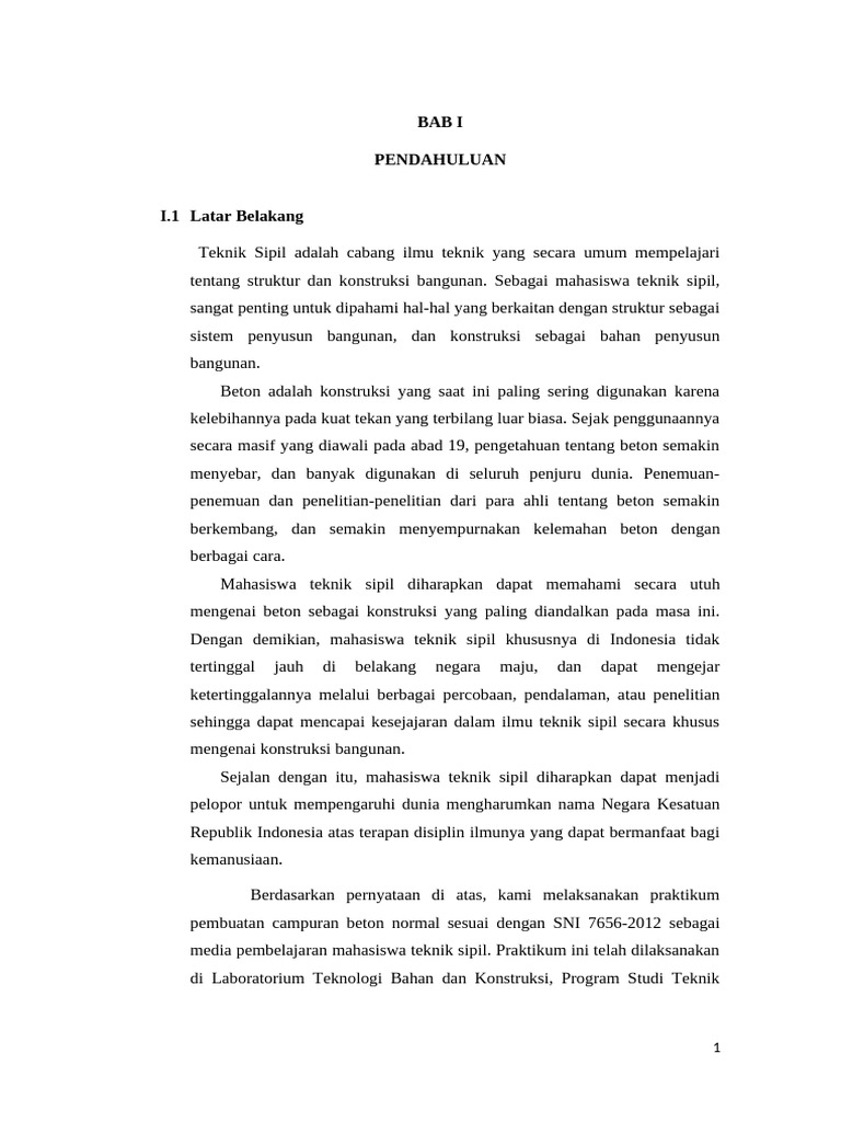 BAB 1 DoneE | PDF