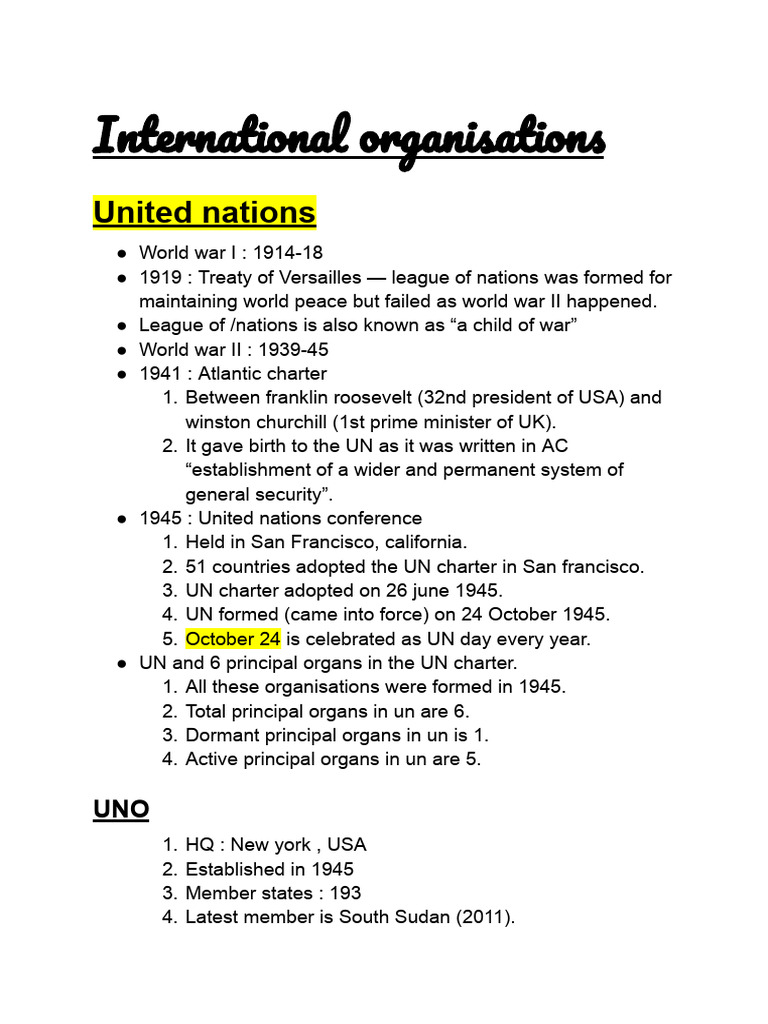 International Affairs | PDF