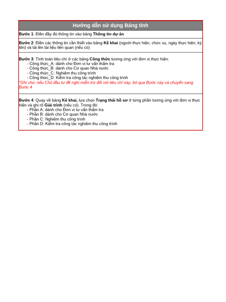 01 Bang Tinh BE01 | PDF