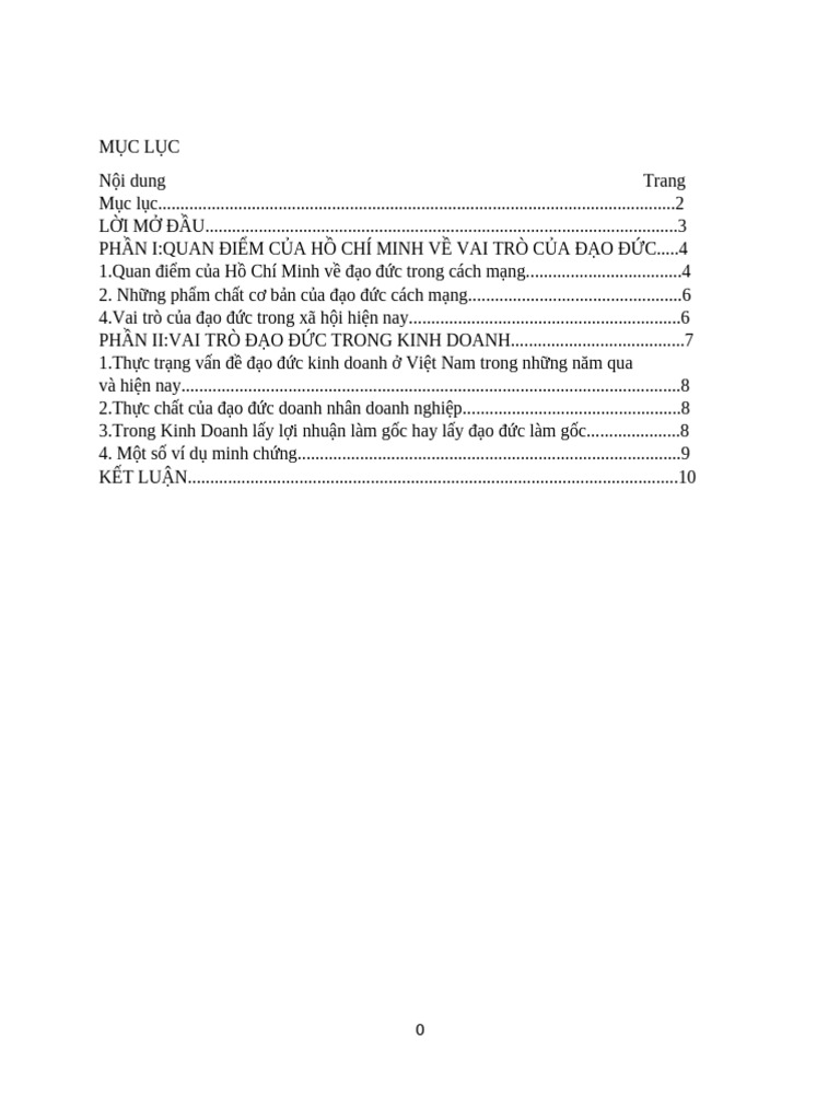 Tieu Luan TTHCM PT | PDF