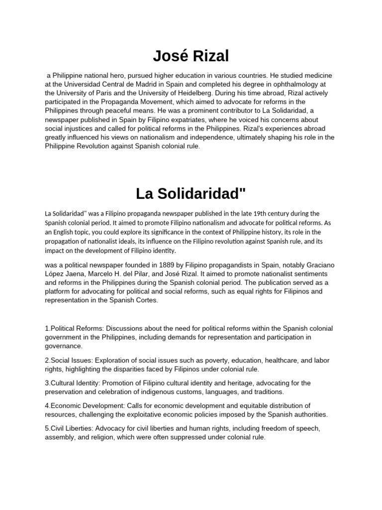 Life and Works of Rizal COVERAGE FINAL EXAM | PDF