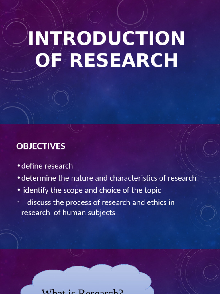 INTRODUCTION-TO-RESEARCH | PDF