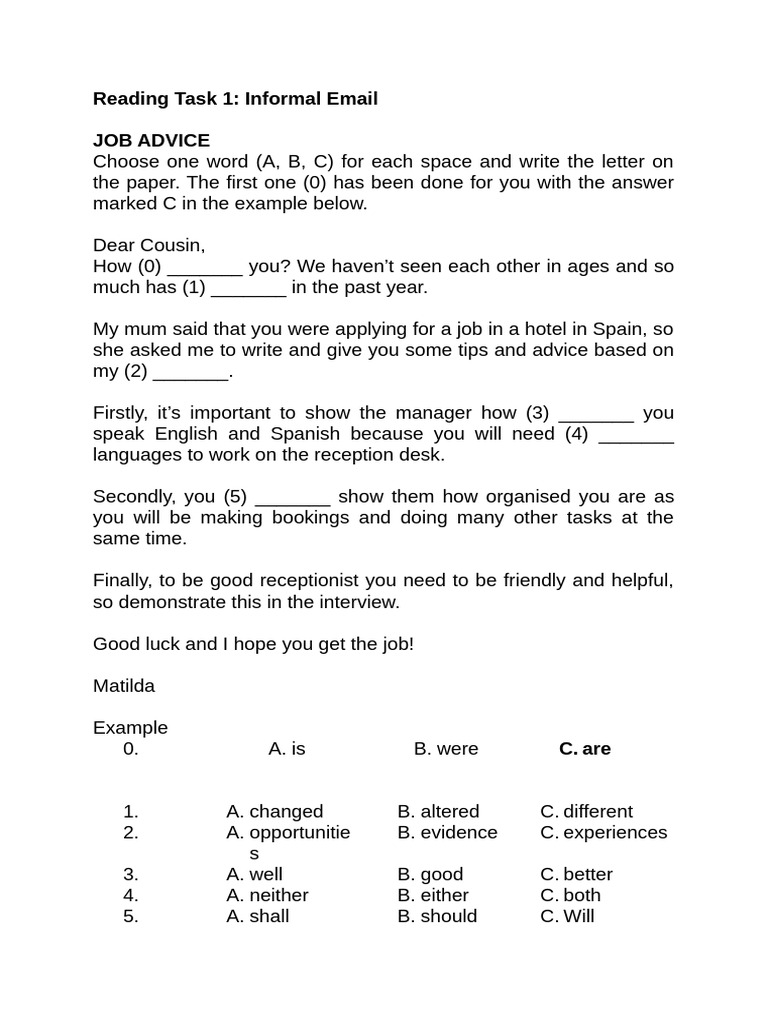 Final Test (Aptis) | PDF