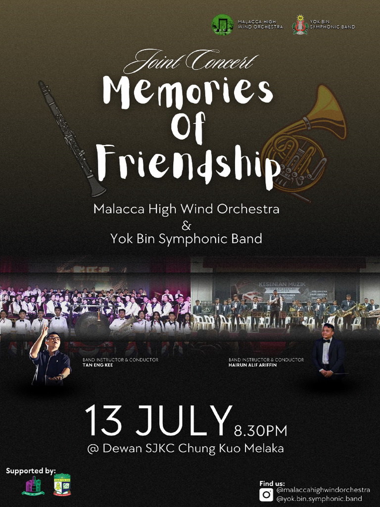 Malacca High Wind Orchestra Concert Program | PDF