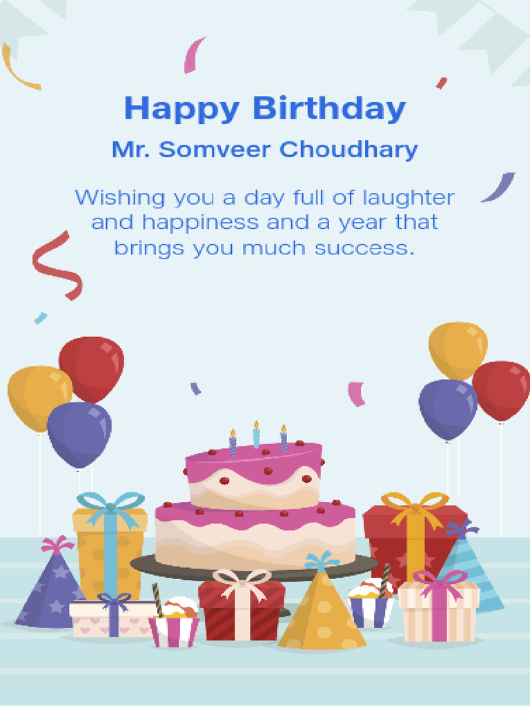 Happy Birthday | PDF