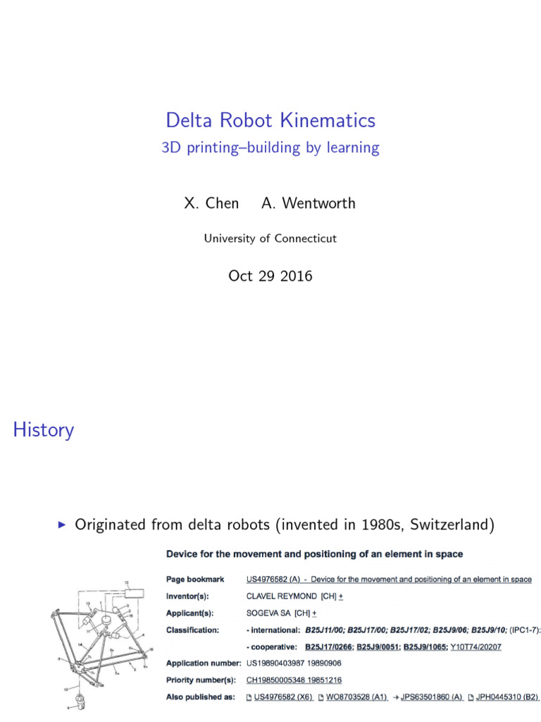 6-Delta Kinematics | PDF