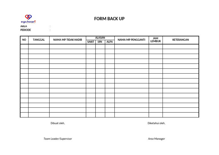 Form Back Up | PDF