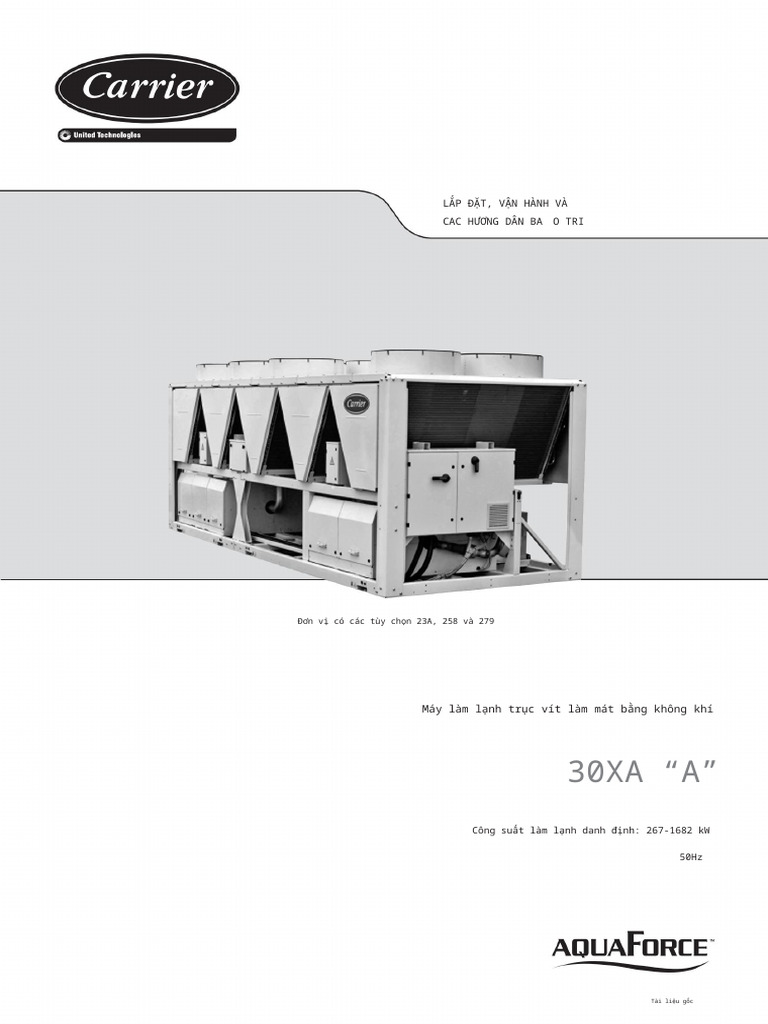 30XA Carrier Manual | PDF