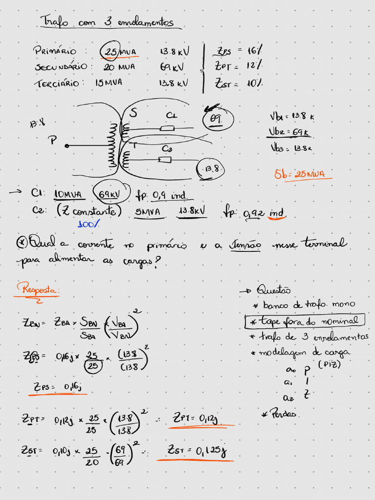 Trafo 3 enrolamentos | PDF