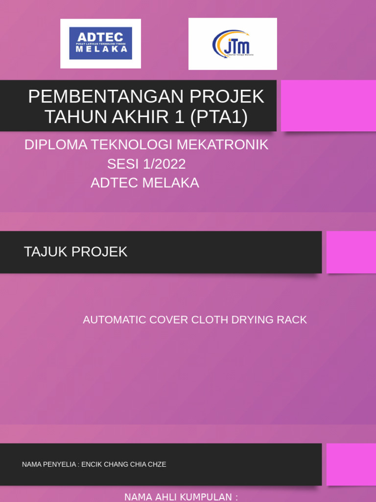 Contoh Slide Fyp | PDF