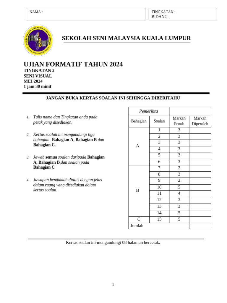 Template Cover k2 | PDF