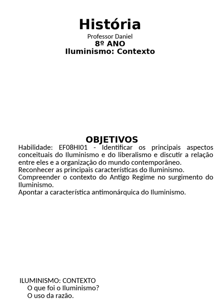 Iluminismo | PDF