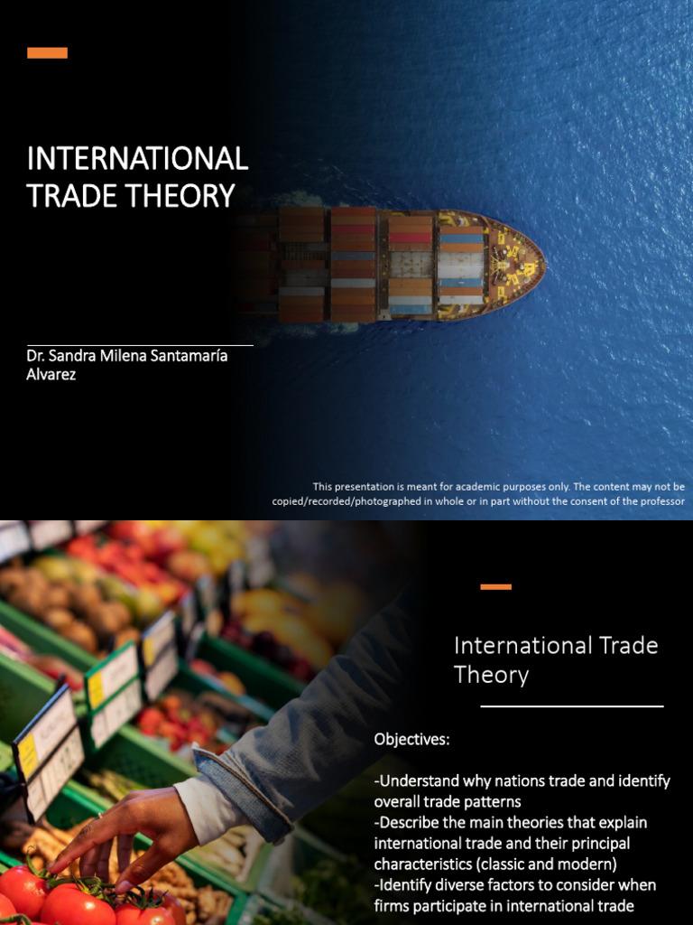 Ch6 International Trade Theories_2024-2 | PDF