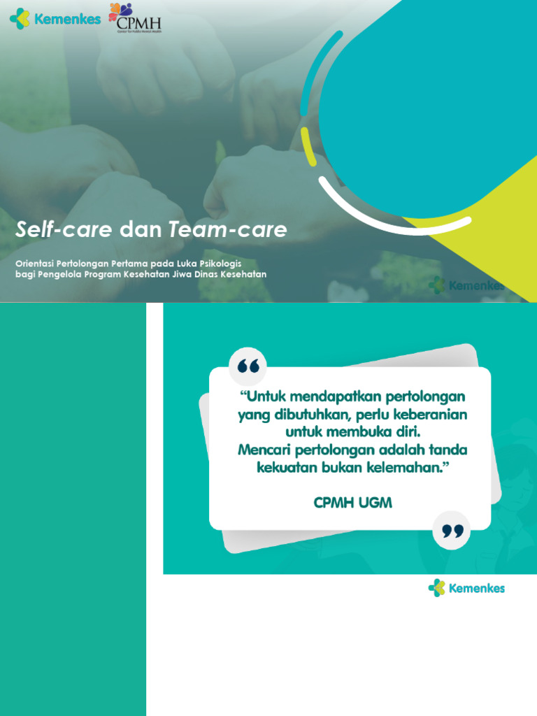 Materi 8_Self Care Dan Team Care | PDF