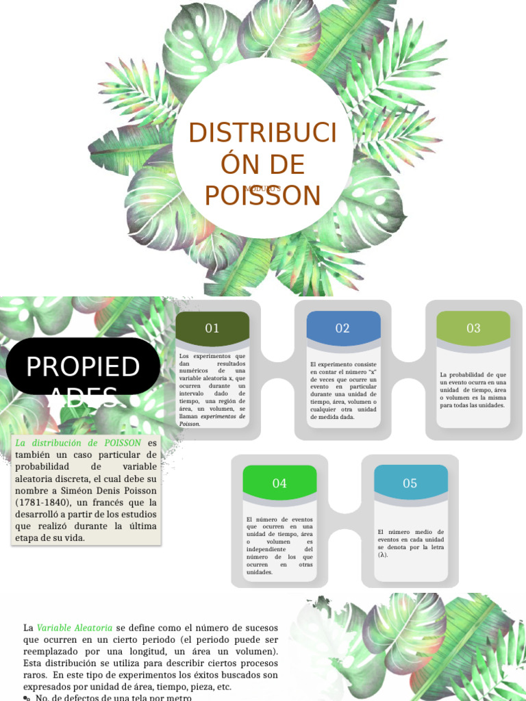 MODULO3. Distribución de Poisson | PDF