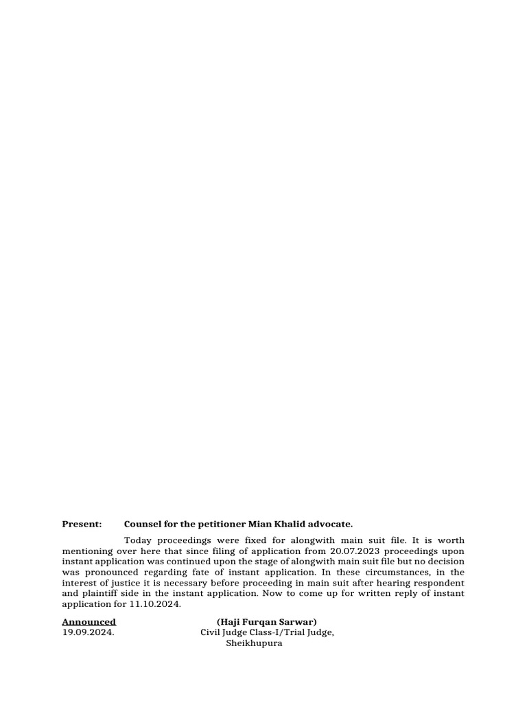 Short Order | PDF