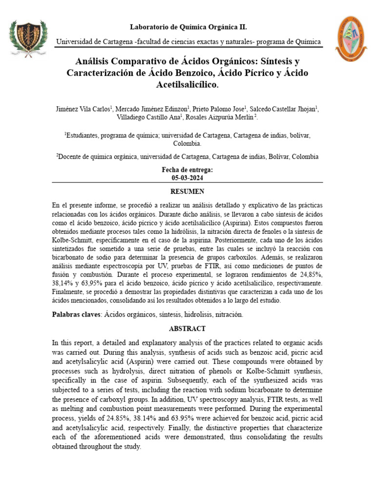 Cidos Org-Nicos | PDF