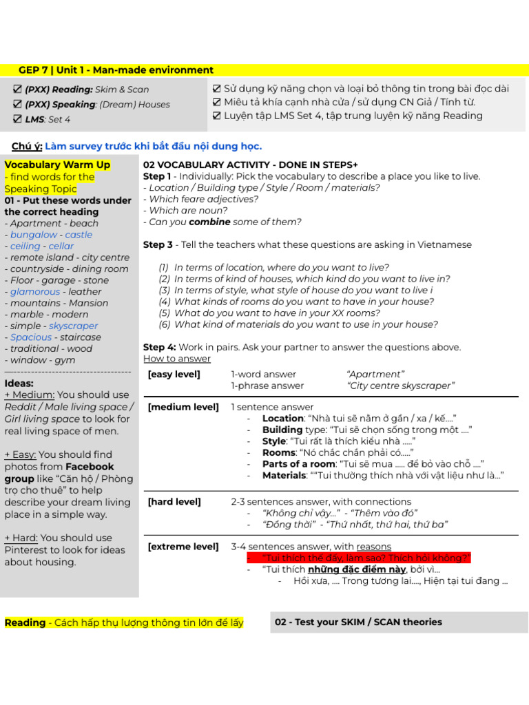 Gep 7 - Week 1 | PDF