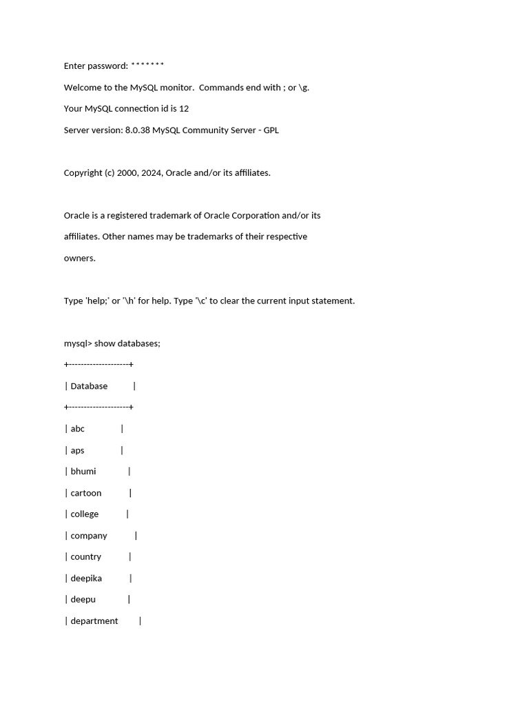 Practical 1 Dms | PDF