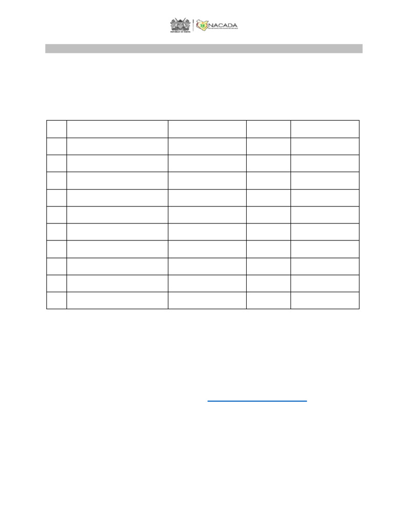 NACADA Job Advert & Content - Feb. 2022 (FINAL) | PDF | Audit | Career ...