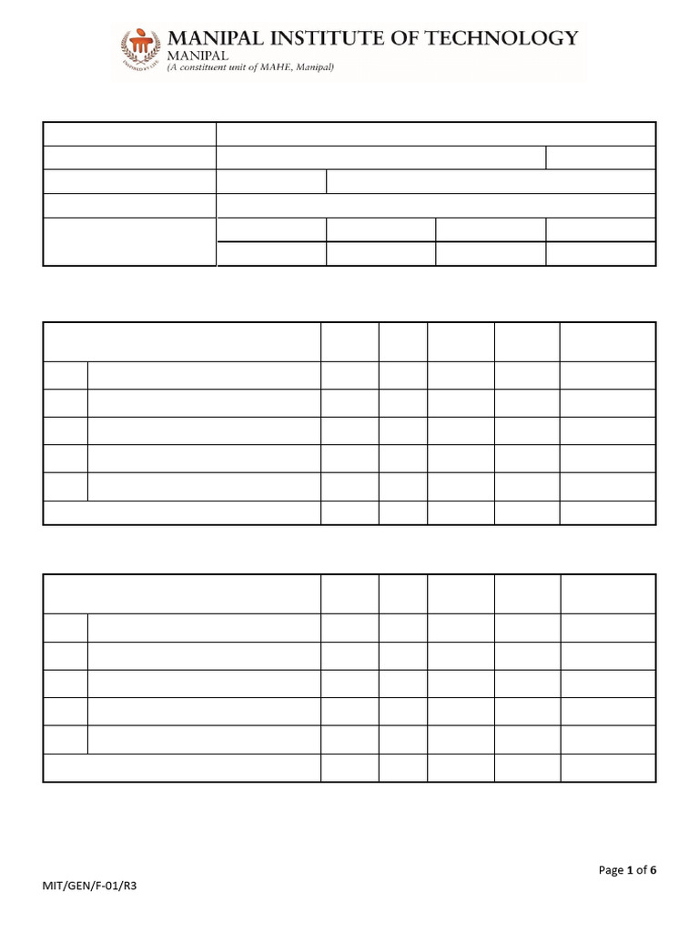 DLD Course Plan 3RD Sem - 2023 | PDF
