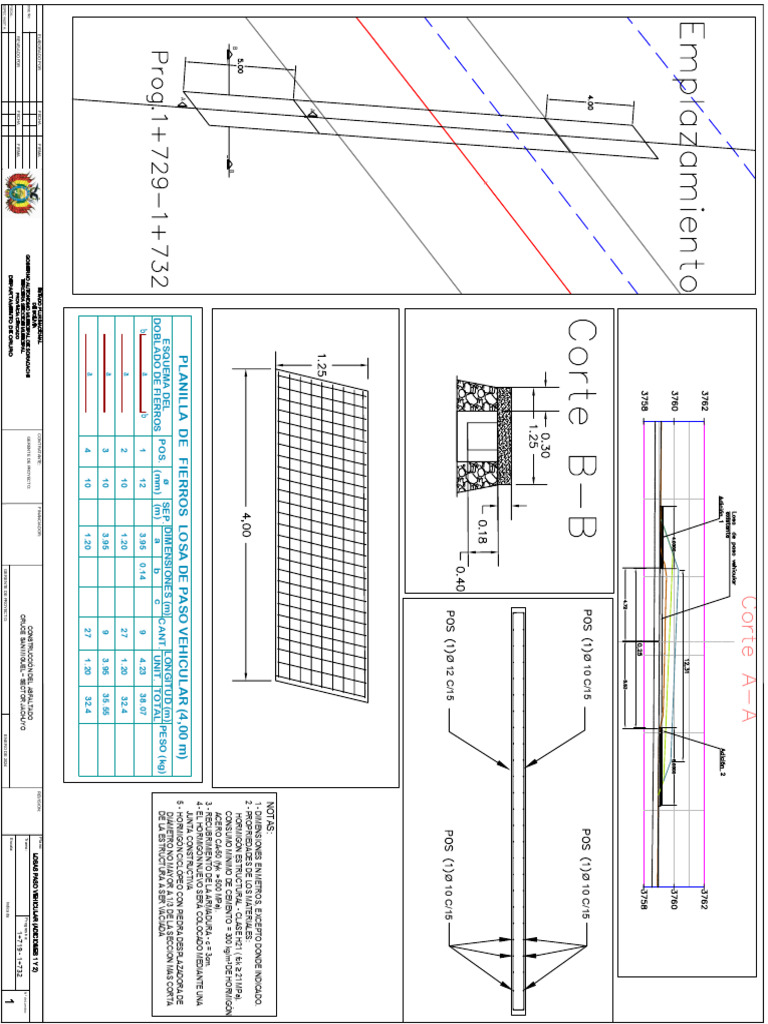 Planos Losa 2 (4m) | PDF