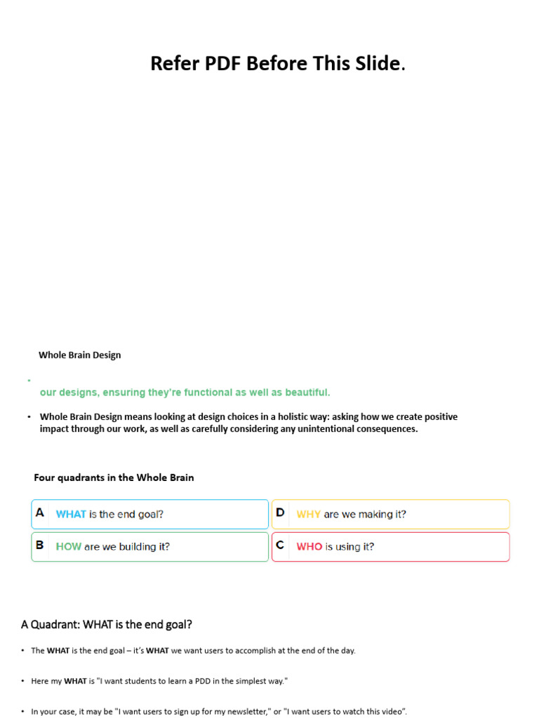 Unit 1 Continue and Unit 2 PDD | PDF