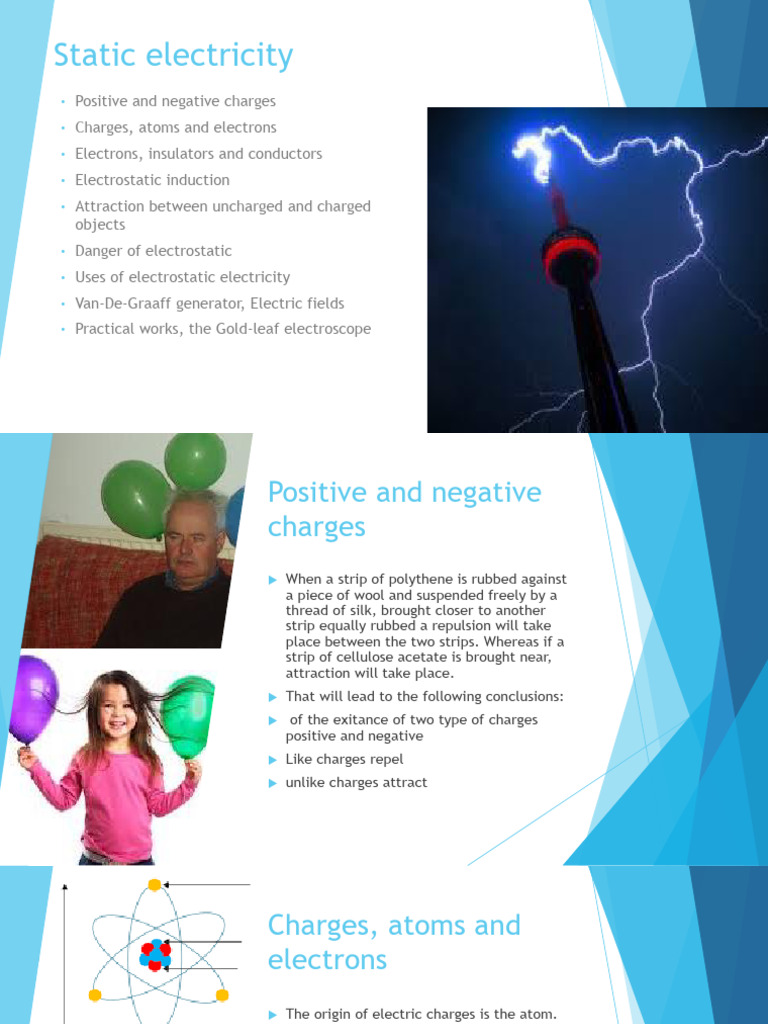 Static Electricity | PDF