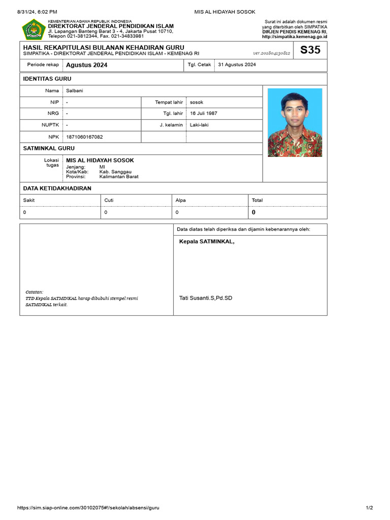 S35 Agust 24 Salbani | PDF