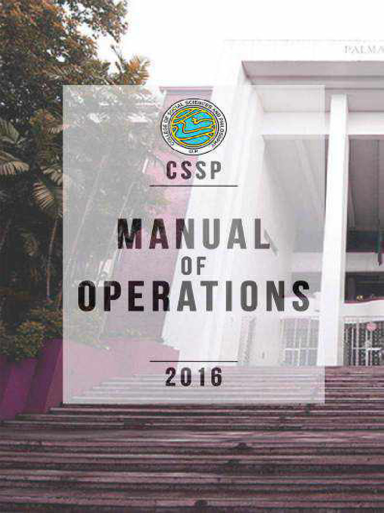 CSSP Manual of Operations 2016 Compressed Compressed-Compressed | PDF