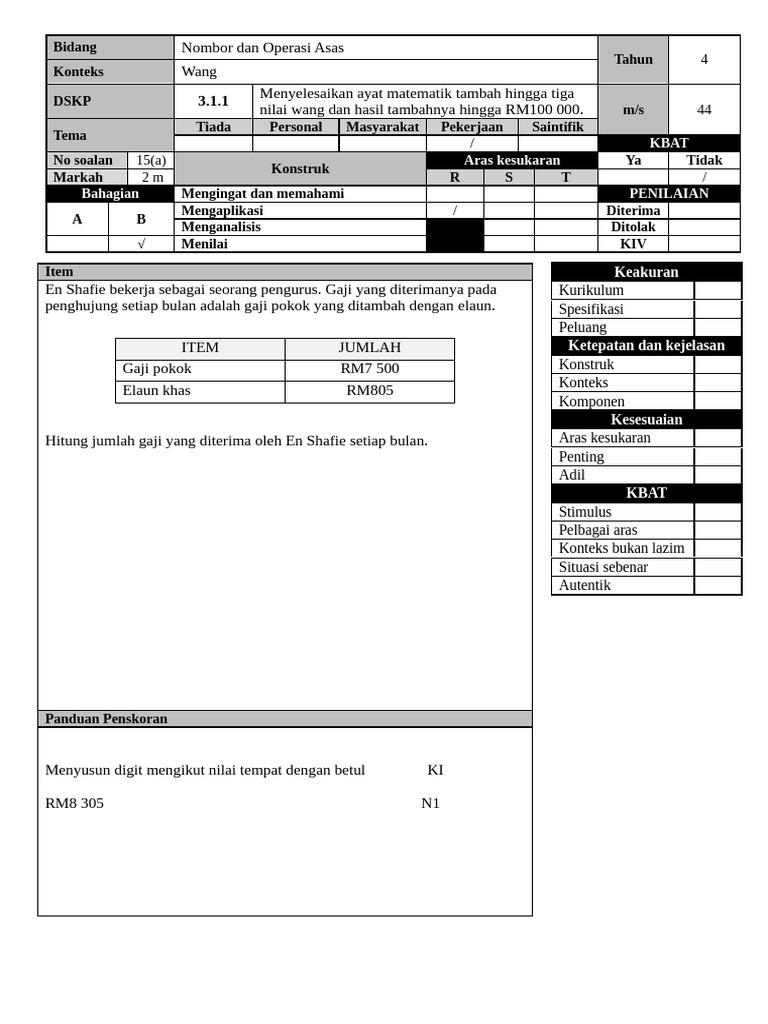 Tapak Jsi Terkini 14 Ogos 2024 | PDF