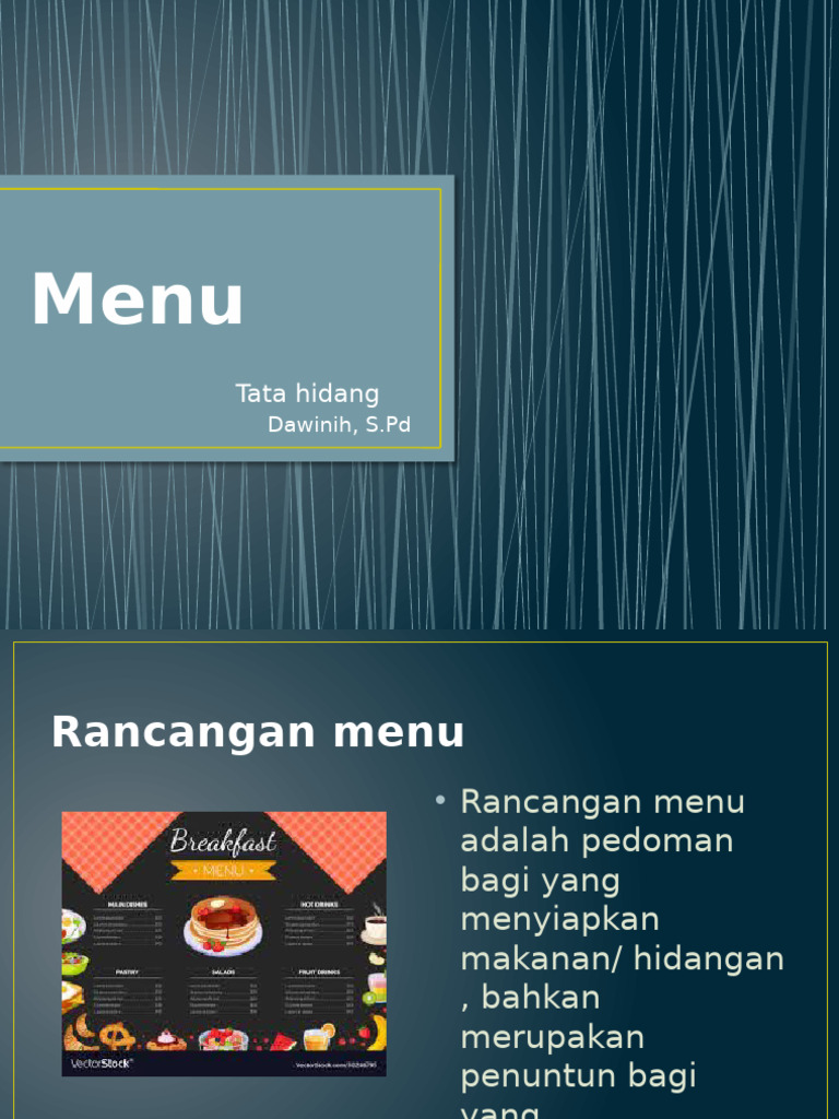 1. menu | PDF