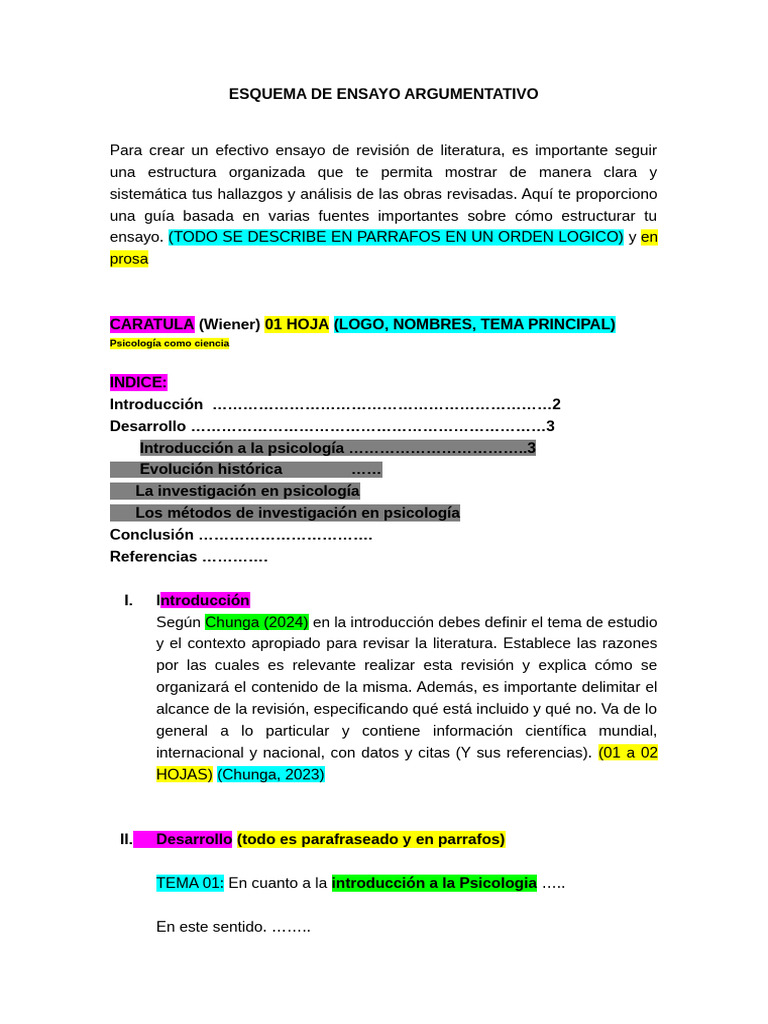 ESQUEMA DE ENSAYO (1) (1) | PDF