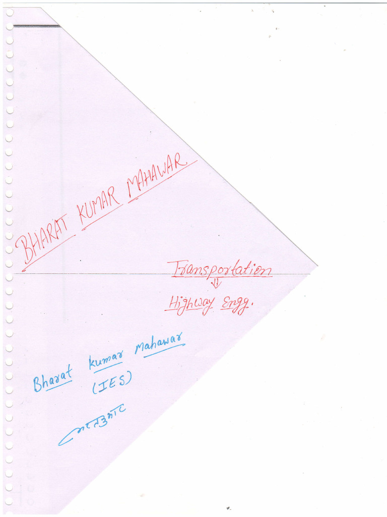 1 Highway-Transportation - Introduction | PDF