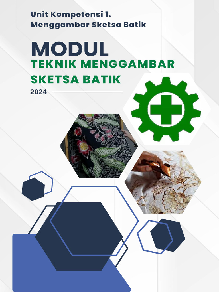 UK1. Modul 3. Teknik Menggambar Sketsa Batik | PDF