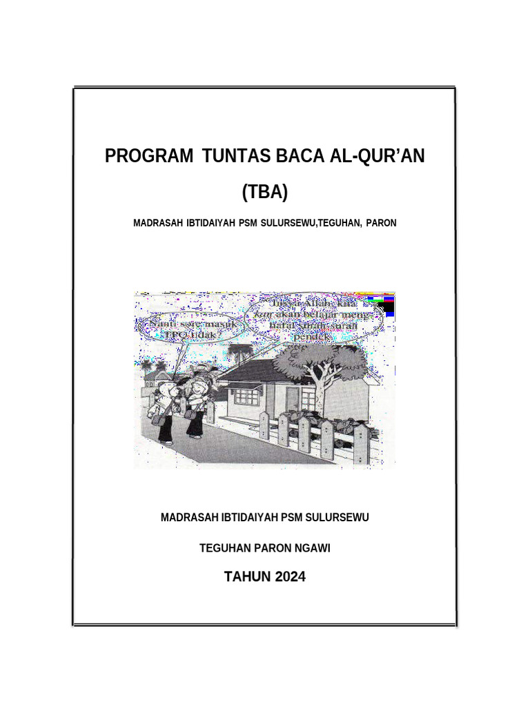PROGRAM TBA MIS PSM Sulursewu2024 | PDF