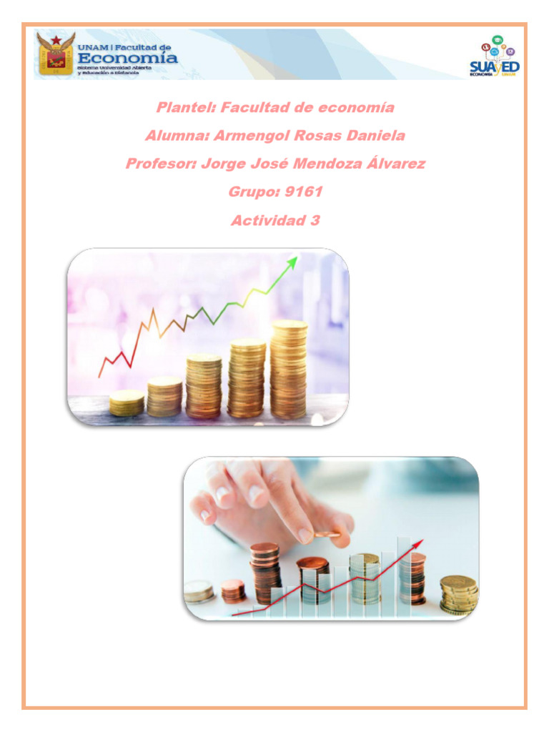 Act 1 - U6 - Armegol Rosas Daniela | PDF | Finance & Money Management