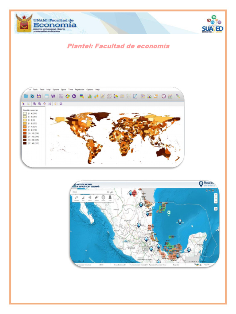 Act GEODA Y MAPA DIGITAL - Armengol Rosas Daniela | PDF | Foreign Language Studies