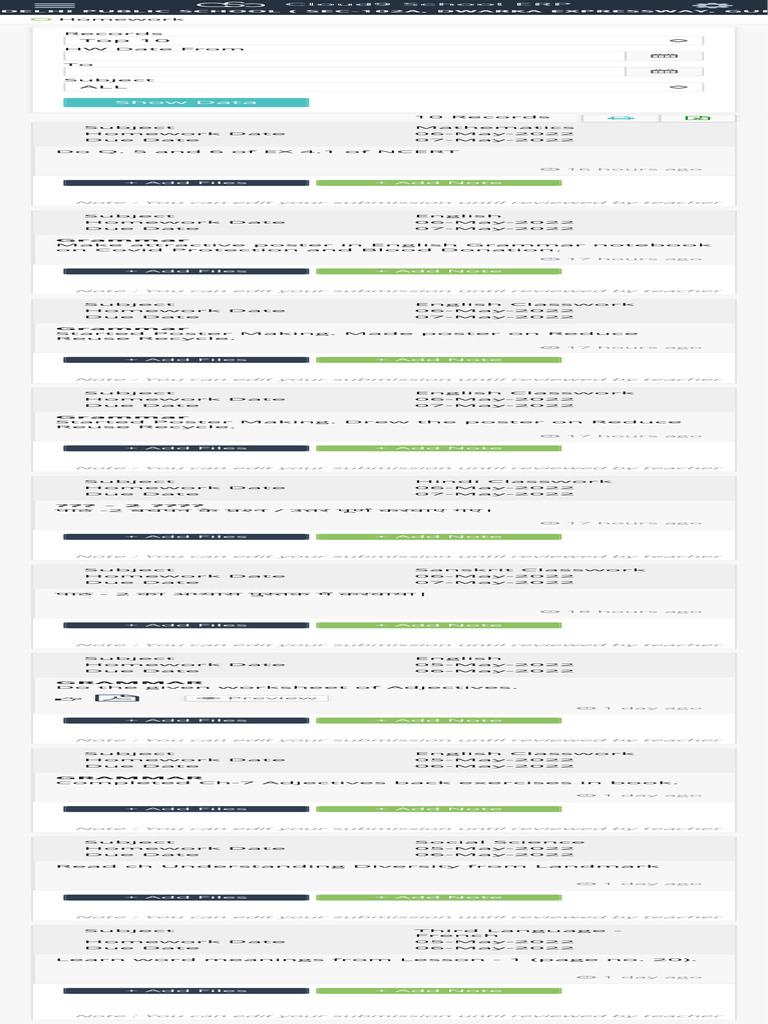 Cloud 9 School App | PDF