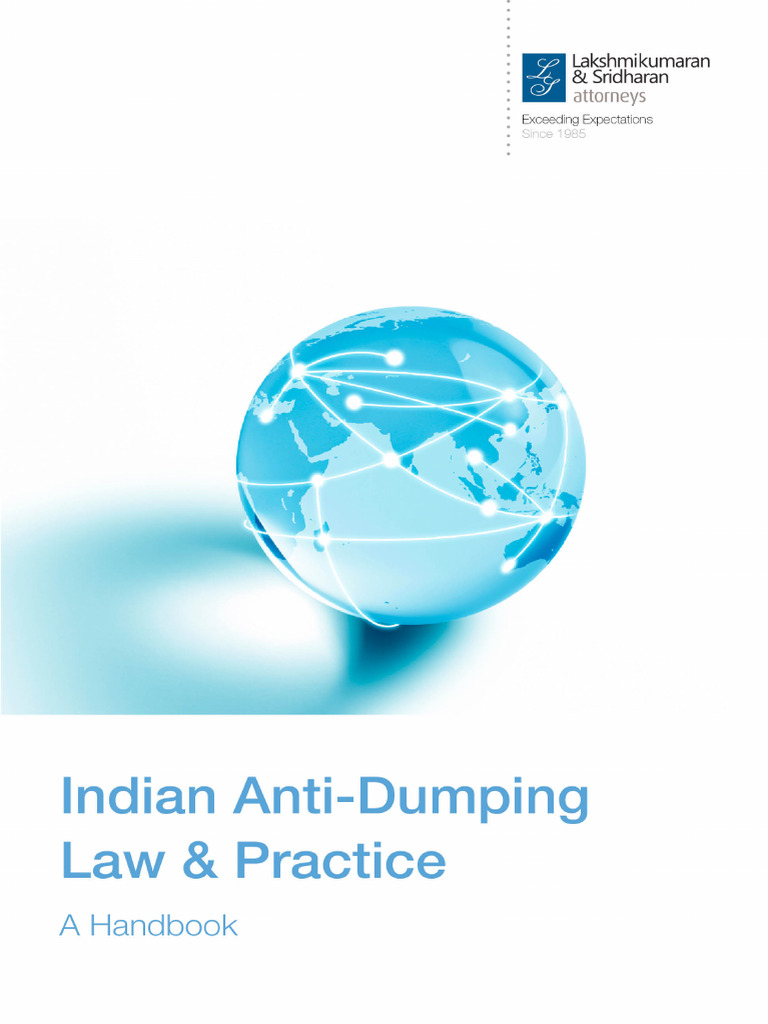 L&S - Indian Anti-Dumping Law - 2013 | PDF