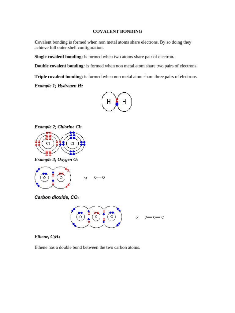 COVALENT BONDING_2 | PDF